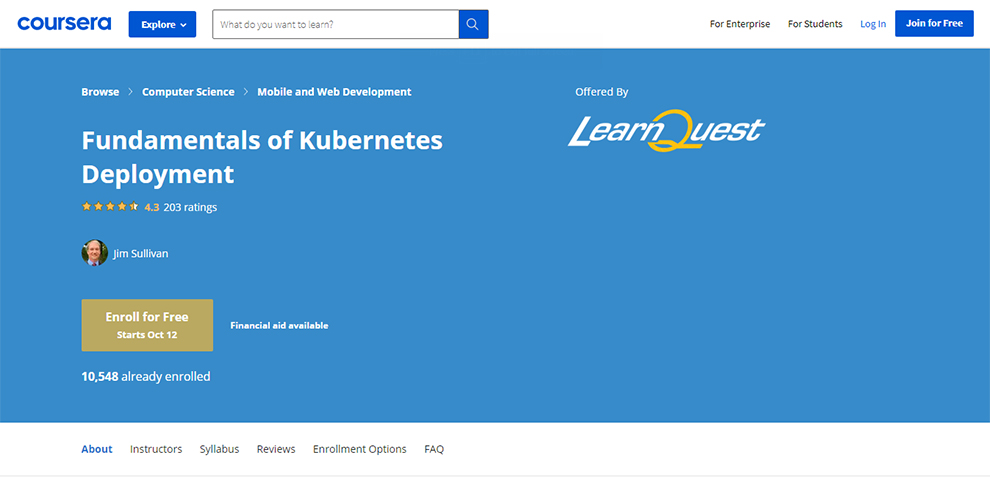 Best Kubernetes Training Online | Top Courses & Certifications | TangoLearn