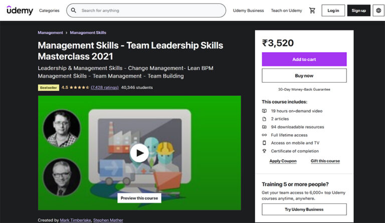 Best Online Leadership Classes | Top Leadership Courses