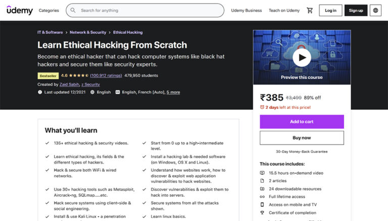 Learn Ethical Hacking Online With 16 Top Courses – TangoLearn