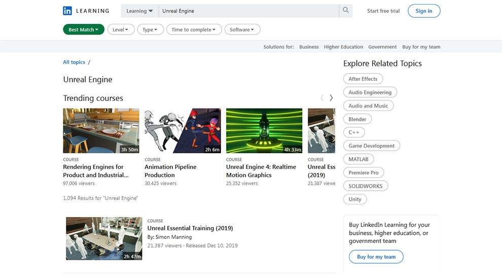 Learn Unreal Engine: Top 10 Courses With Certification - TangoLearn