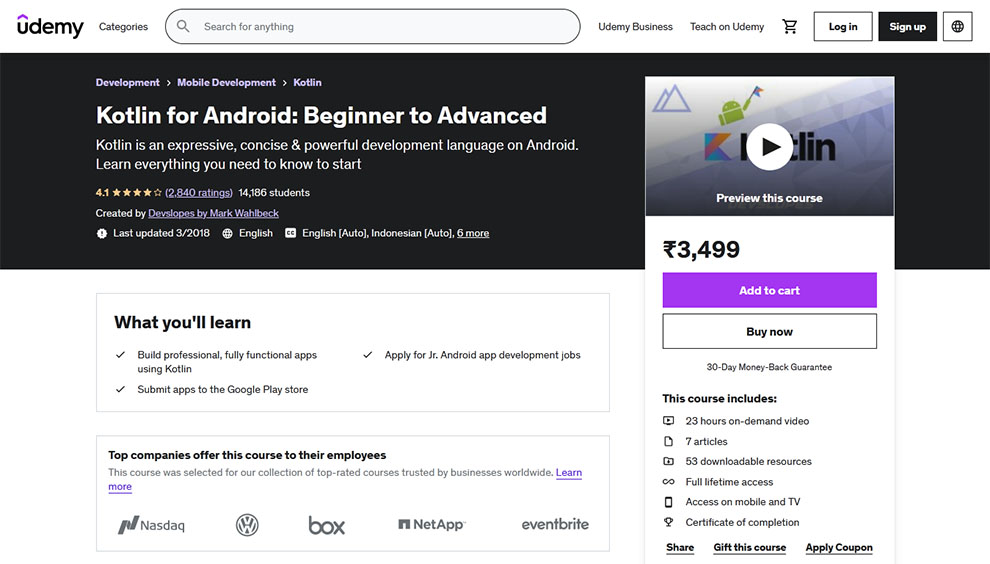 Best Kotlin Courses Online Kotlin Certification Learn Kotlin Programming Tangolearn