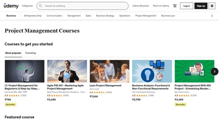 11 Best Project Management Course Platforms To Get Certified – TangoLearn