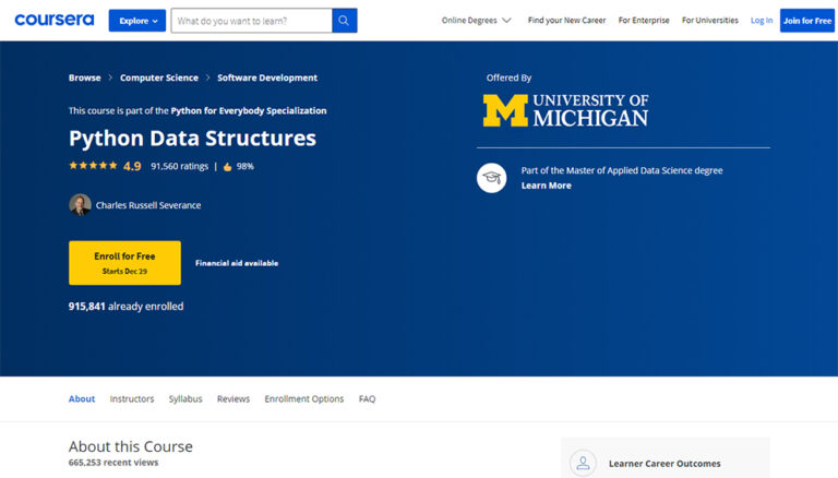 Python For Everybody Specialization Coursera Review - Hit or Miss? – TangoLearn