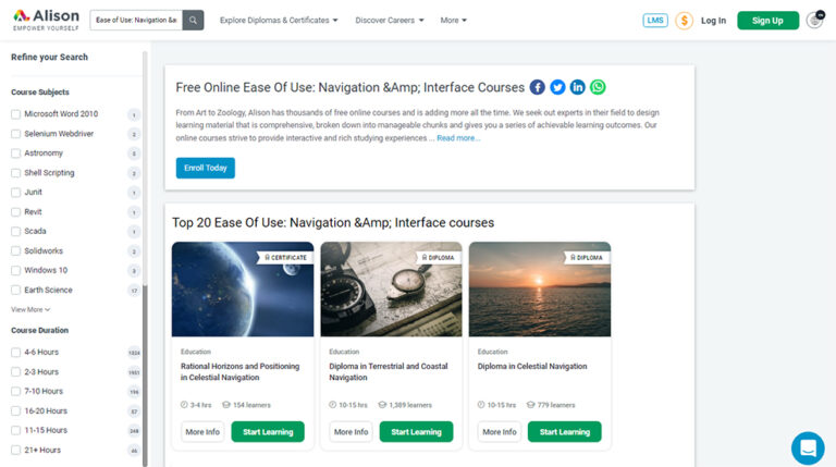 Alison Course Reviews: Is Learning Here Worth It? – TangoLearn